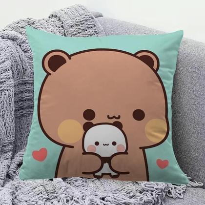 Capa De Almofada Decorativa Anime Bubu Dudu 40x40 45x45 Para Sofá E ...