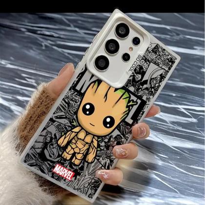 Capa De Telefone Marvel Homem-Aranha Para Samsung Galaxy S25 S24 Ultra ...