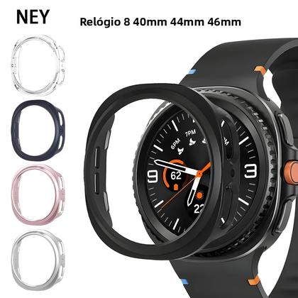 Capa Protetora Dura Para Samsung Galaxy Watch 8 40mm 44mm 46mm ...