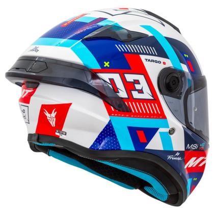 Capacete mt helmets targo s sergio garcia 2024 d7 brilho - Capacete de ...