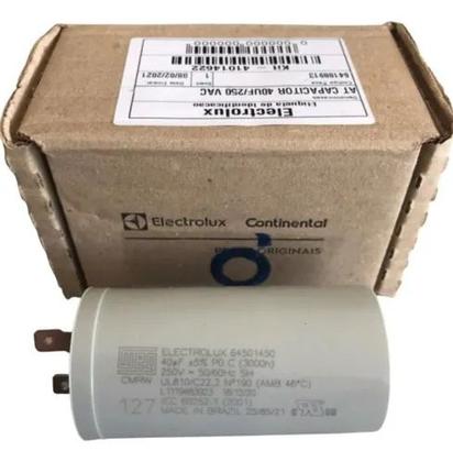 Capacitor 40uf para Lavadora Electrolux 127v LF80 - Peças para Máquina ...