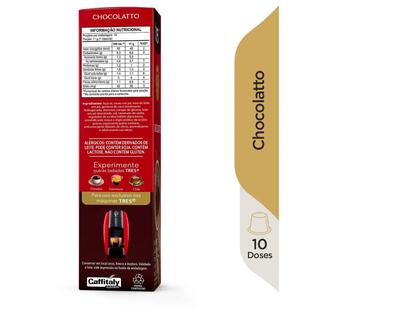 Cápsula Chocolatto TRES 3 Corações 30 Cápsulas - Cápsulas de Bebidas ...