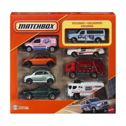 Carrinho Matchbox HVR81 - Embalagem com 8 Unidades (SORTIDO ...
