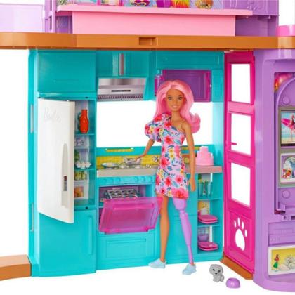 Casa De Férias Da Barbie Malibu - Mattel HCD50 - Playsets - Magazine Luiza