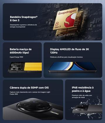 Celular Smartphone POCO F7 PRO 5G 256GB Lançamento 2025 16GB RAM NFC ...