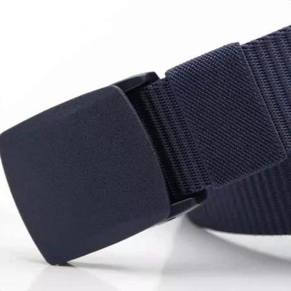 Cinto Antialergico Preto Fivela De Engate Rapido Plastico De Alta ...