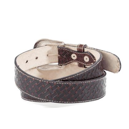 Cinto Em Couro Masculino Feminino Country Fivela Removível - Pampas ...