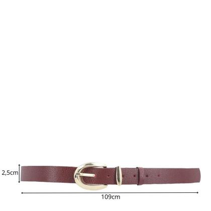 Cinto Feminino de Couro Floater - BAUARTE - Cinto - Magazine Luiza