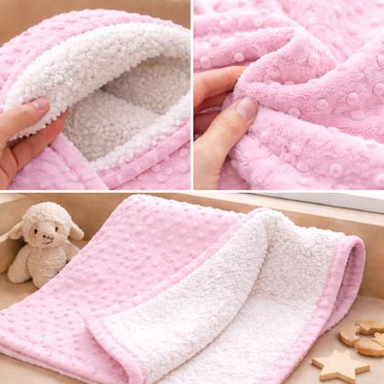 Cobertor Para Bebê Inverno Premium Manta Dupla Face Quentinha Soft Com ...