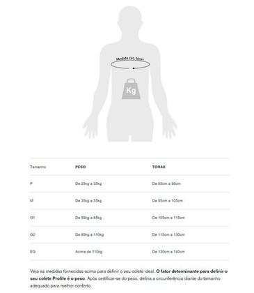 Colete Salva Vidas Homologado Protech V4 - Prolife - Colete Salva-Vidas ...