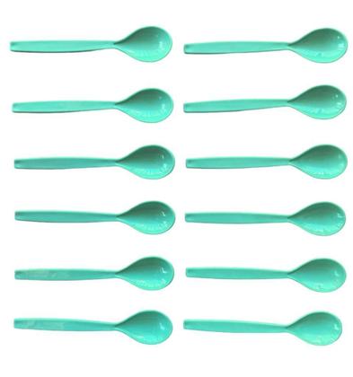 Colher 200Pç Merenda Escola Creche Talher Infantil Reforçado - Plastic ...