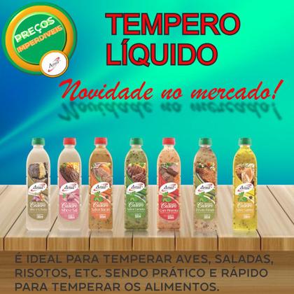 combo Tempero líquido 12 Unidades - Amil - Temperos e Condimentos - Magazine Luiza