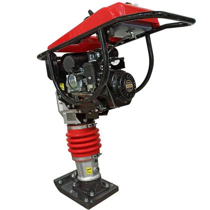 Compactador de Solo Tipo Sapo a Gasolina 7 HP Motor de 4 Tempos ...