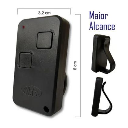 Controle Remoto para Portao Rossi NTX 433 MHz HCS Black Original ...