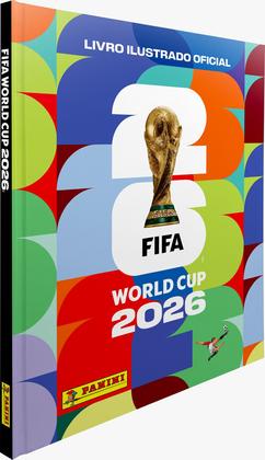Copa do Mundo 2026 Álbum de Figurinhas Capa Dura FIFA WORLD CUP 2026 ...