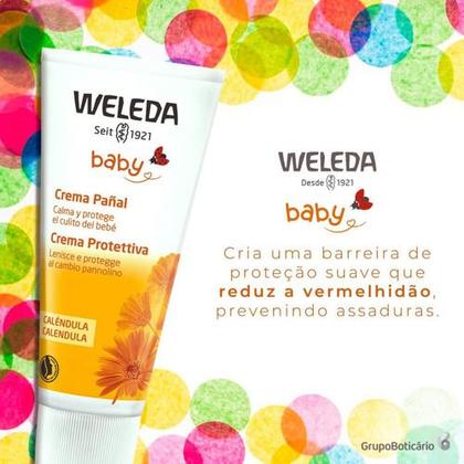 Creme Assaduras Weleda Calêndula 75ml - Prevenção Natural Bebê - Creme ...