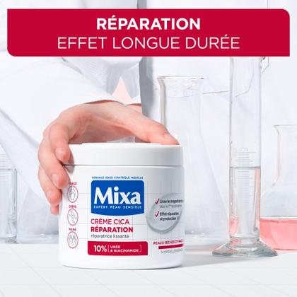 Creme Mixa Cica Repair 400 ml Ureia Niacinamida - Antirrugas Facial ...