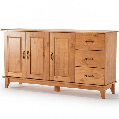 Cristaleira 2 Portas de Vidro e Buffet Aparador 156 cm Bella - MPO ...