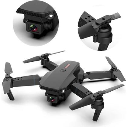 Drone E88 Câmera Única 4K Com 1 Bateria - SR Utilidades - Drone ...