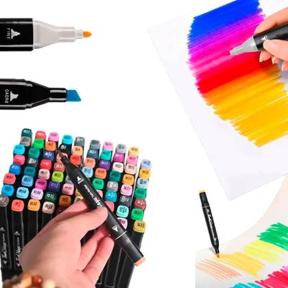 Estojo Canetas Bobbie Goods Marker Profissional 36 Cores - GBG STORE - Kit de Colorir - Magazine ...