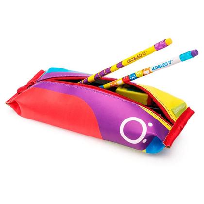 Estojo Retangular Joy - Leo&Leo - Estojo escolar - Magazine Luiza