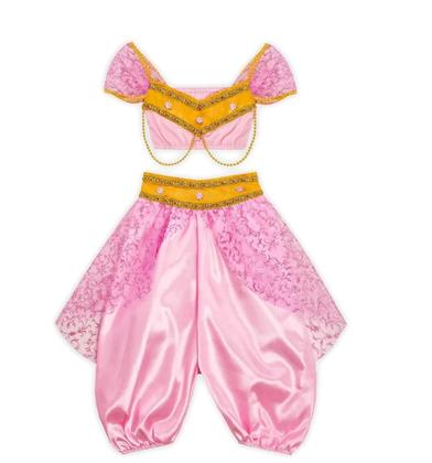 Fantasia Jasmine Odalisca Princesa Infantil Carnaval Festas - C.F ...