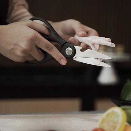 Faqueiro Chef 6 Peças Preto Cozinha Em Aço Inox Churrasco - NFDJ - Faca ...