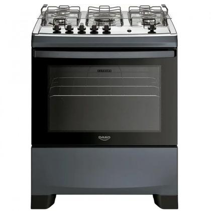 Fogão Supreme Bivolt 5 Bocas Automático Mesa de Inox Dako - Peças para ...
