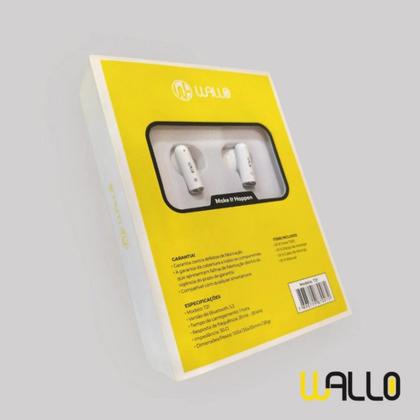 Fone Bluetooth sem Fio TWS Wireless WALLO t21 - Fone de Ouvido ...