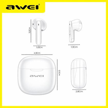 Fone Ouvido Bluetooth Awei IA Tradução Simultânea e Cancelamento Ruído ...