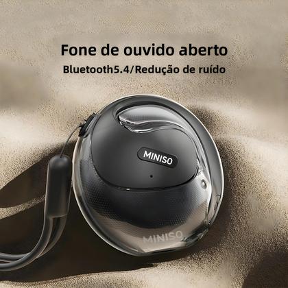 Fones De Ouvido Bluetooth 5.4 Com Cancelamento De Ruído MINISO X15 pro ...