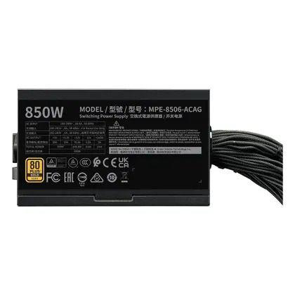 Fonte Cooler Master MWE Gold 850 V3 850W 80 Plus Ouro ATX 31 PFC Ativo ...