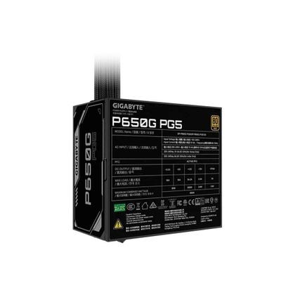 Fonte Gigabyte P650G PG5, 650W, 80 PLUS Gold, PFC Ativo, Preto - 28200 ...