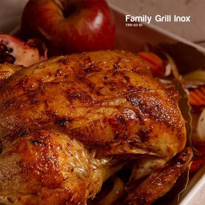 Forno Elétrico 60L Family Grill Inox Mondial Preto/Inox 1800W - FRN-60 ...