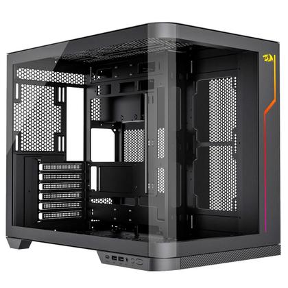 Gabinete Gamer Redragon Wideload Extreme, Mid Tower, ATX, Lateral e ...