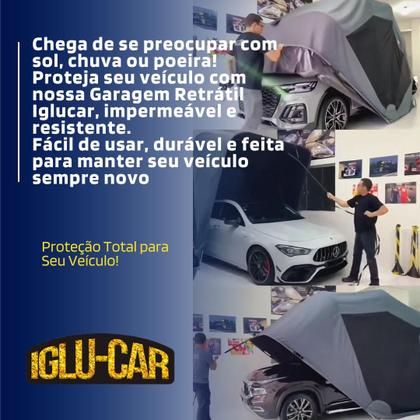 Garagem retrátil iglucar - carro eg - IGLUCAR GARAGEM RETRÁTIL ...