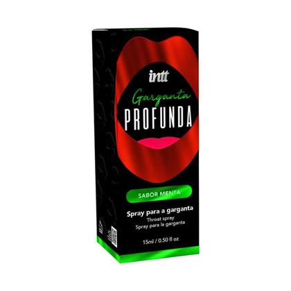 Garganta Profunda Spray Dessensibilizante com Sabor Intt Menta - Intt ...