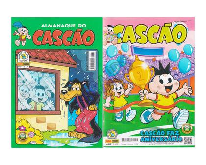 Gibi Turma Da Mônica Cebolinha Cascão Almanaque Kit 20 Vols. - Panini ...