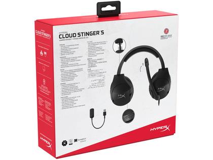 Headset Gamer Cloud Stinger S HHSS1S-AA-BK/G HyperX - Headset ...