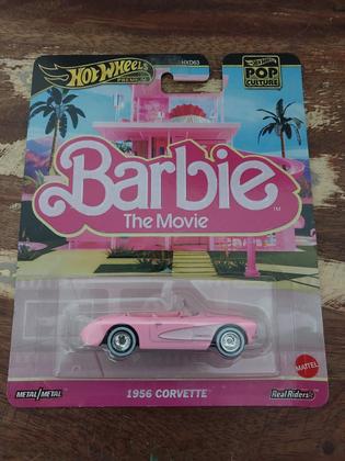 Hot Wheels Premium Culture 2025 Barbie Movie Corvette - Carrinhos de ...