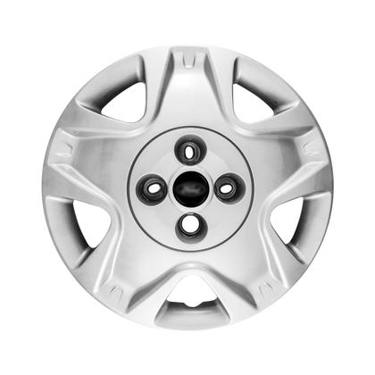 Jogo Calota Aro 14 Ford Fiesta Hatch Sedan 2011/2012 prata - GFM ...