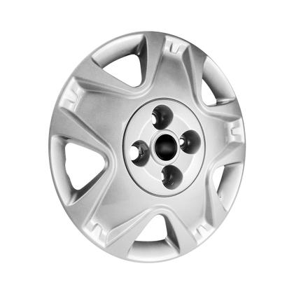 Jogo Calota Aro 14 Ford Fiesta Hatch Sedan 2011/2012 prata - GFM ...