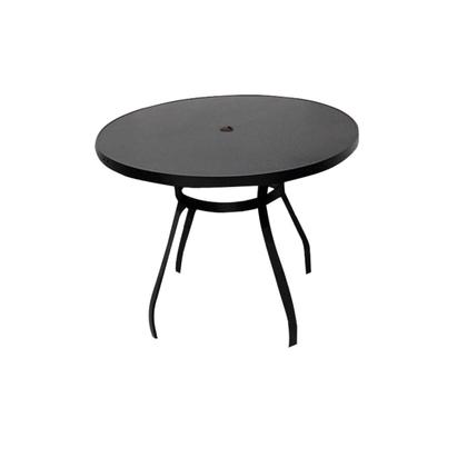 Jogo de Mesa 1,00m Tampo Alumínio 4 Cadeiras de Piscina Jardim e ...