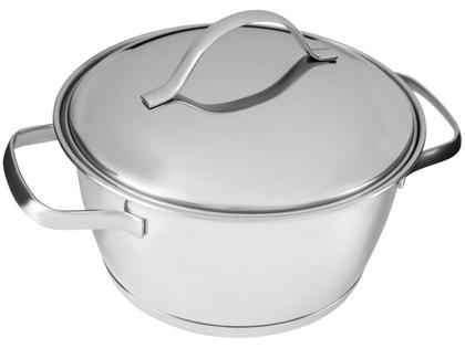 Jogo de Panelas Tramontina Inox 5 Peças - Allegra - Jogo de Panelas ...
