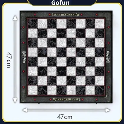 Jogo de tabuleiro de xadrez Harry Potter Wizard, versão em inglês ...