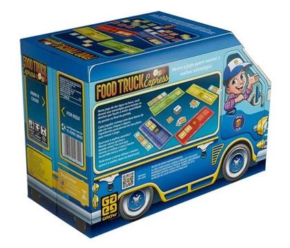 Jogo de Tabuleiro Food Truck Express - Grow - Jogos de Tabuleiro ...