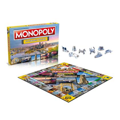 Jogo de tabuleiro Monopoly - Edição Pittsburgh: jogos de tabuleiro ...