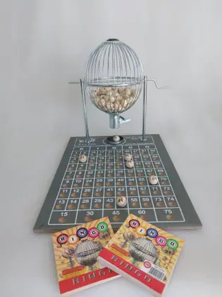 Jogo Globo BINGO N2 1 a 75 CROMADO + 200 cartelas - Jogo Bingo Infantil ...