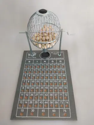 Jogo Globo BINGO N2 1 a 75 CROMADO + 200 cartelas - Jogo Bingo Infantil ...