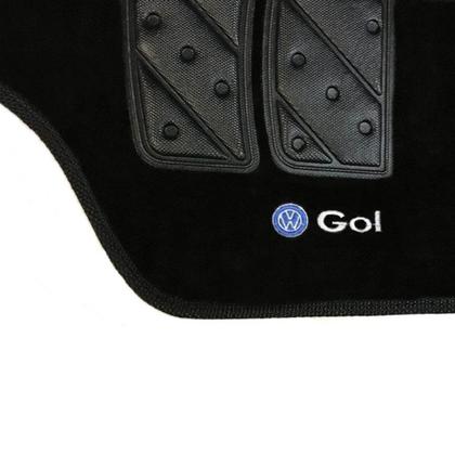 Jogo Tapete Carpete Volkswagen Gol G2 G3 G4 1996 a 2007 Com Logo ...